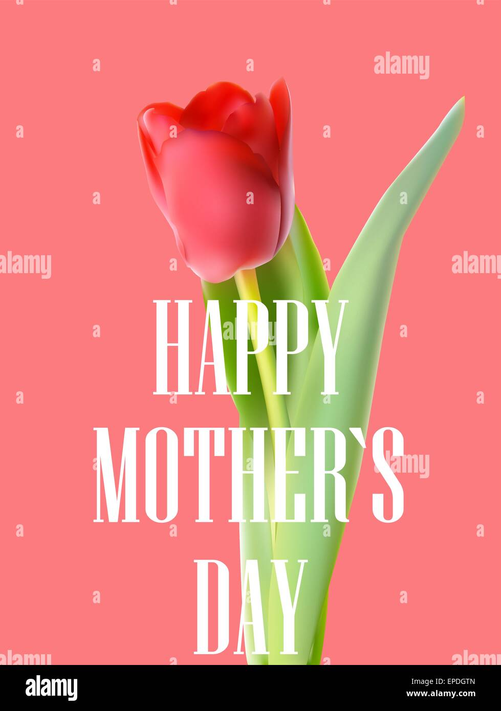 Happy Mother`s Day Poster Card Vector Illustration Stock Vector Image ... Happy Mother`s Day Poster Card Vector Illustration Stock Vector Image ...